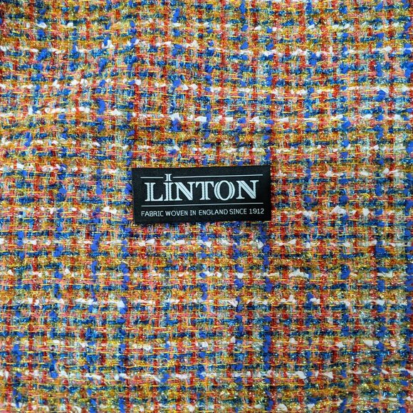 Linton Tweeds | Other | Unique Colorful Designer Fabric Linton Tweed ...